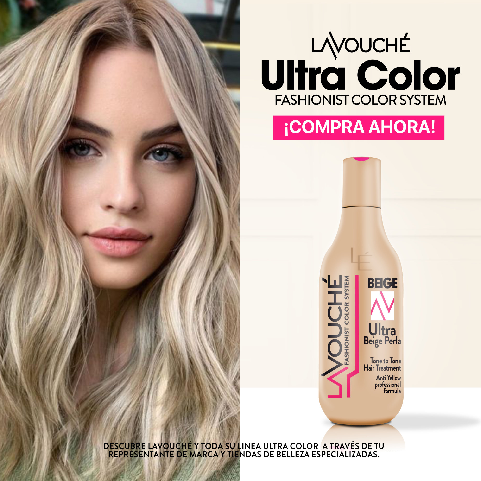 lavoche matizador Beige Perla 300ml - Kbellos